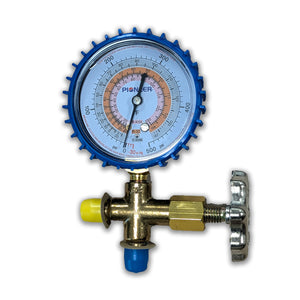 Mini Split Low Side Suction Charging Service Gauge Hose Set 5/16" Port ...