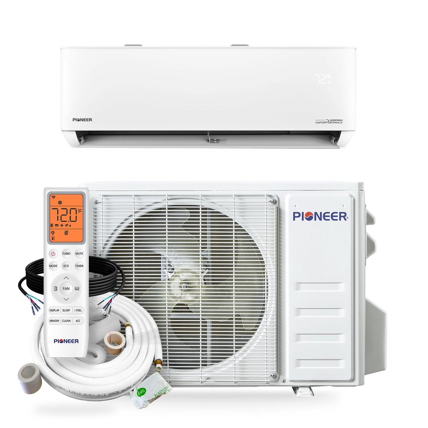 Pioneer Wall-Mounted Ductless Mini Split Series – Pioneer Official Store