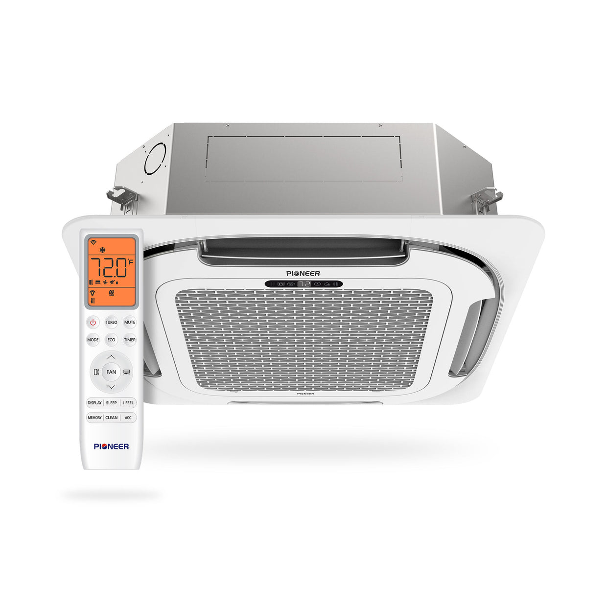 Pioneer® Multi Zone 24,000 BTU Quantum Ultra Ceiling Cassette Indoor S ...