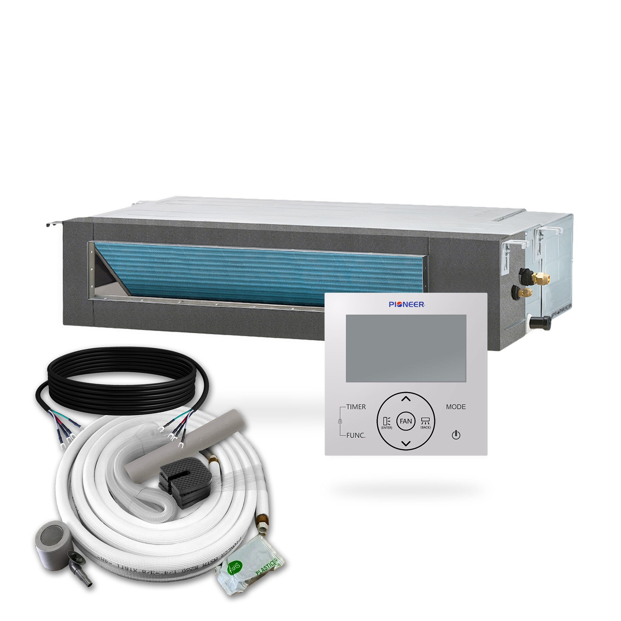 Pioneer® Multi Zone 18,000 BTU Quantum Ultra Ceiling Concealed Indoor ...