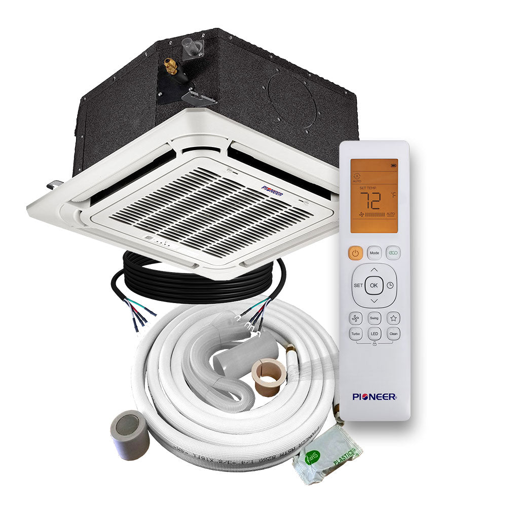 Pioneer® Multi Zone 12,000 BTU Quantum Series Ceiling Cassette Indoor