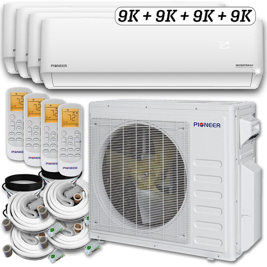 Pre-Made Multi-Split Kits | Pioneer Mini Split